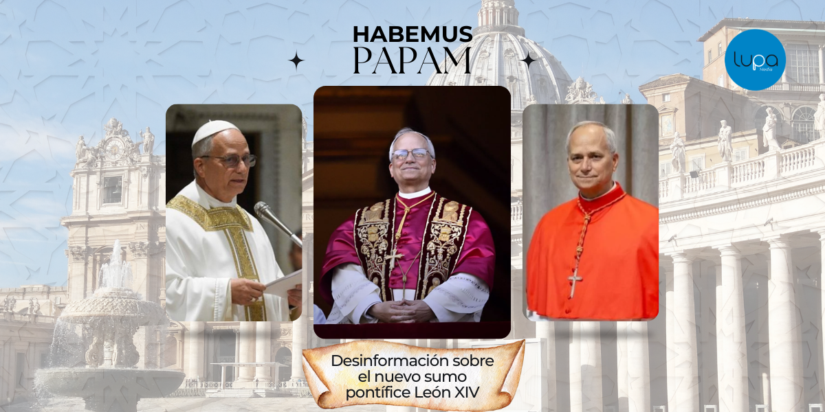 Desinformación sobre el nuevo papa León XIV