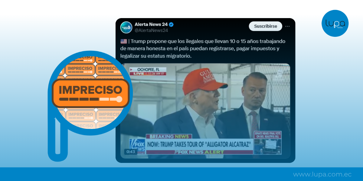 Trump afina redadas, pero sin legalización amplia